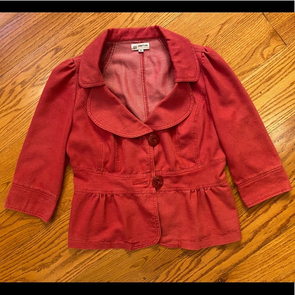 ambition | Jackets & Coats | Ambition Blazer Redish | Poshmark